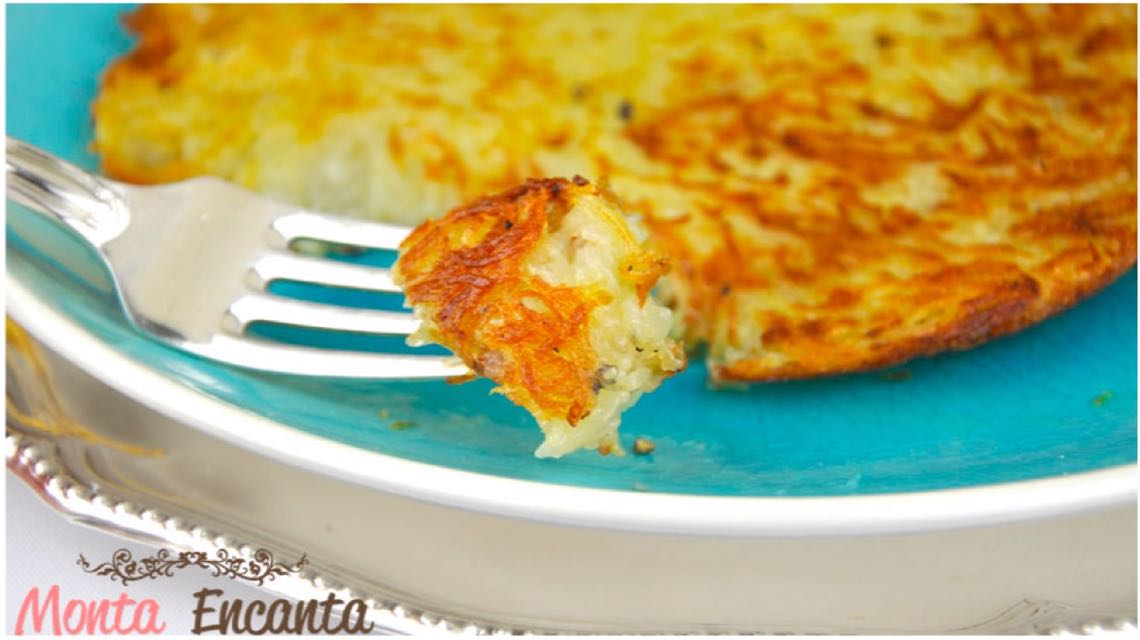 Batata Rosti na frigideira, bem prática! - Monta Encanta