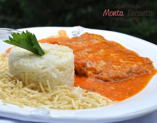 Filet a Parmegiana do Bar do Alemão de Itú - Monta Encanta