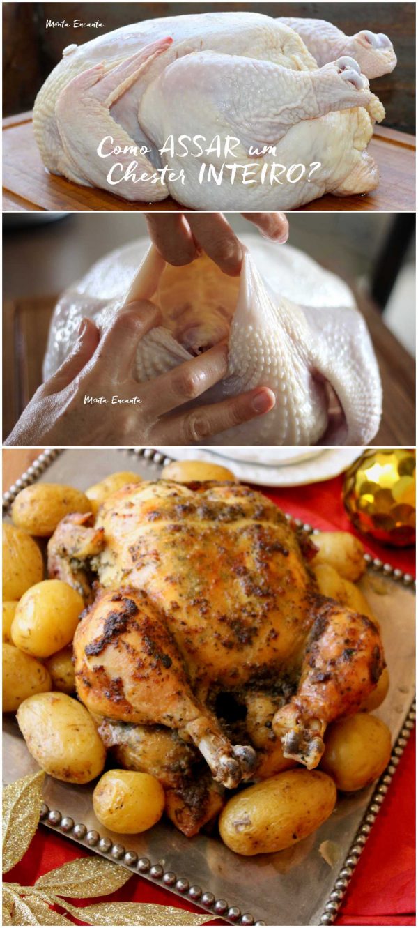 Como assar um chester inteiro com perfeição! - Monta Encanta