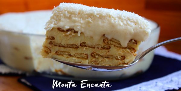 Pavê de Coco dos Deuses, é para vê ou para comê? - Monta Encanta