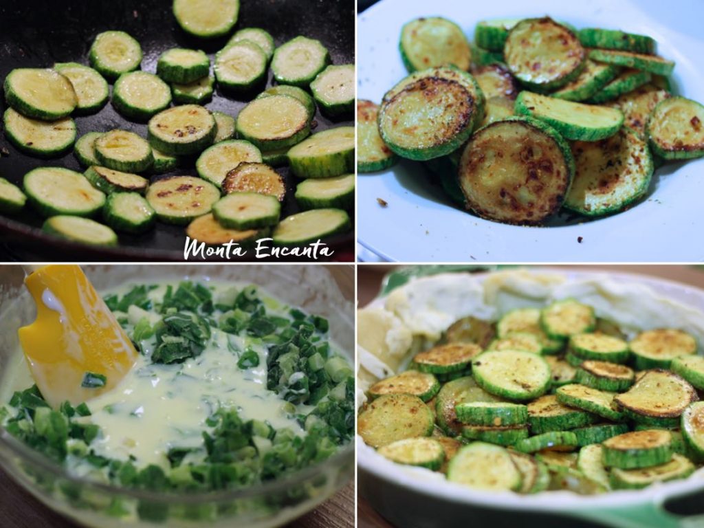 Quiche Folhada de Abobrinha, pronta em 15minutos! - Monta Encanta