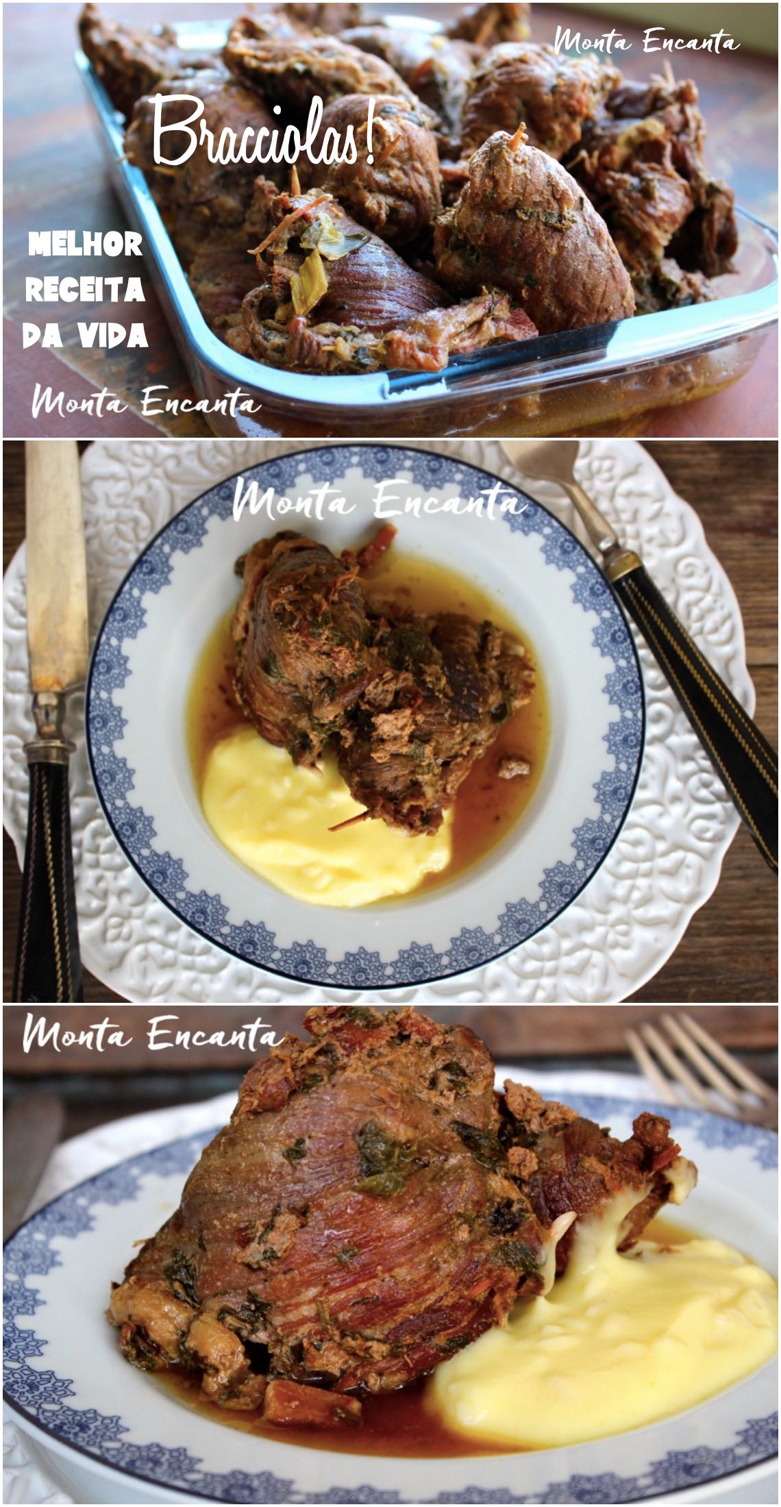 Bracciola, melhor receita da vida é esta de família! - Monta Encanta