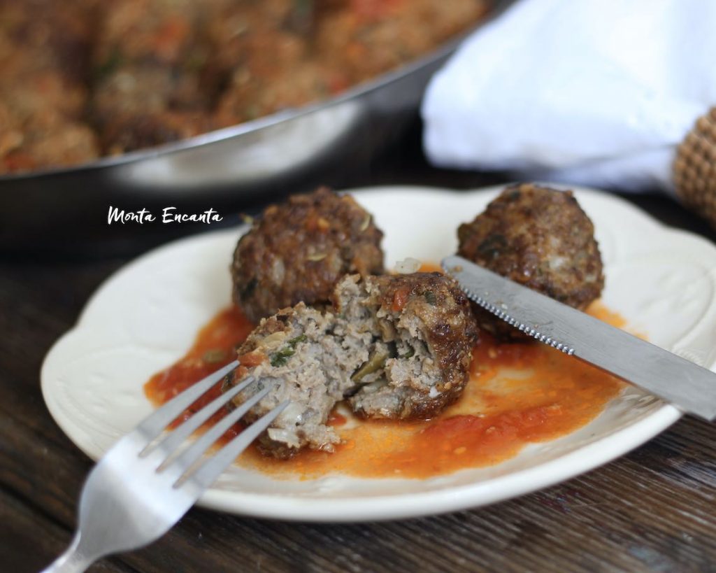 Polpeta italiana, receita sem glúten! - Monta Encanta